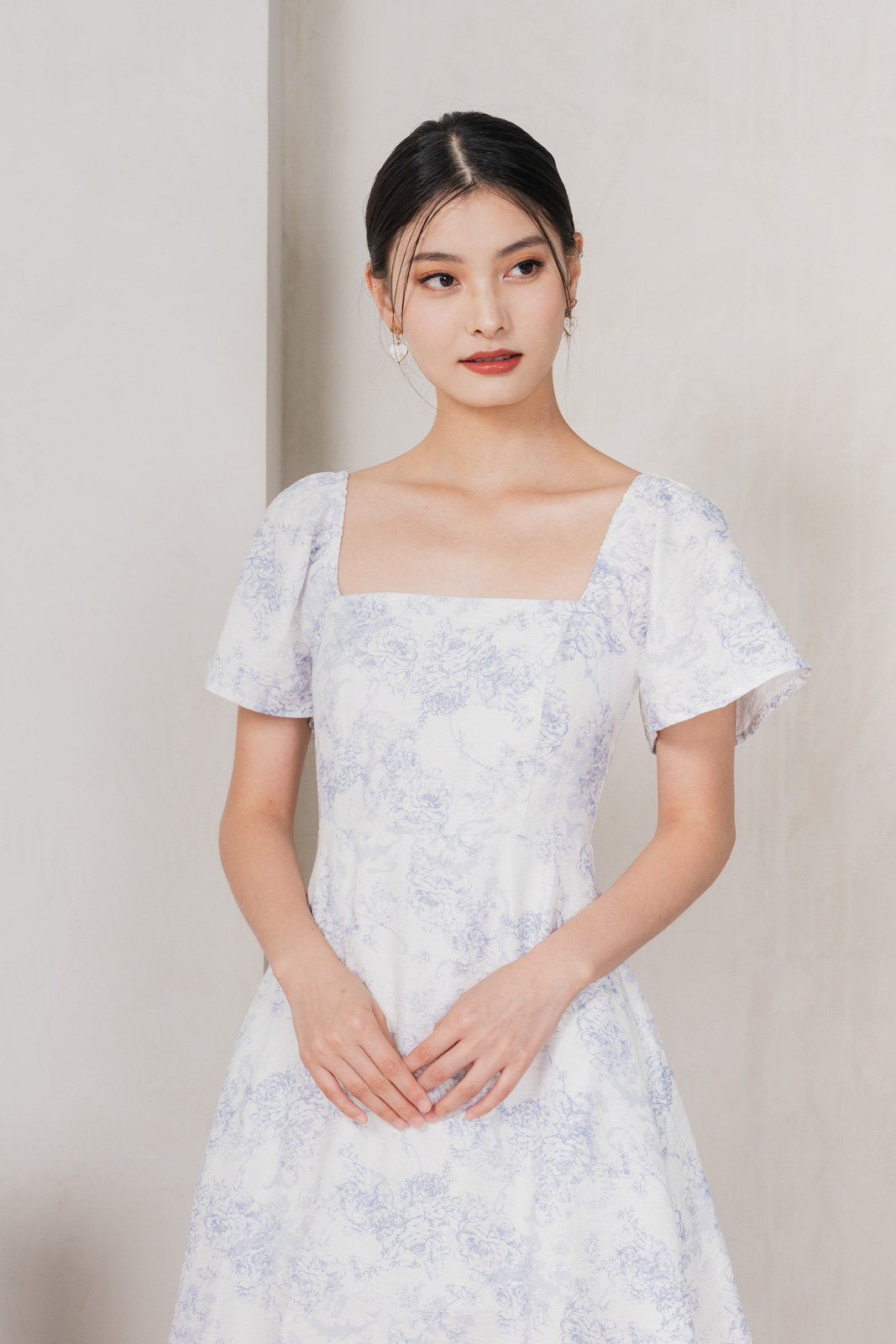 Beam Toile Dress Romper